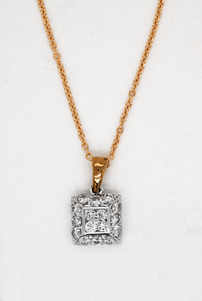 Diamond Pendant and Chain – Richard James Jeweller